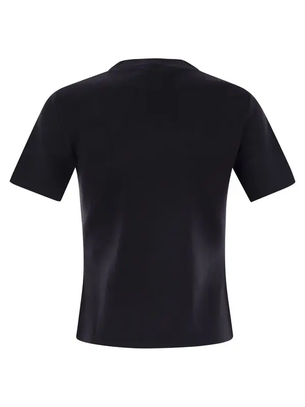 Max Mara Nerina Basic Cotton T-shirt - Blue