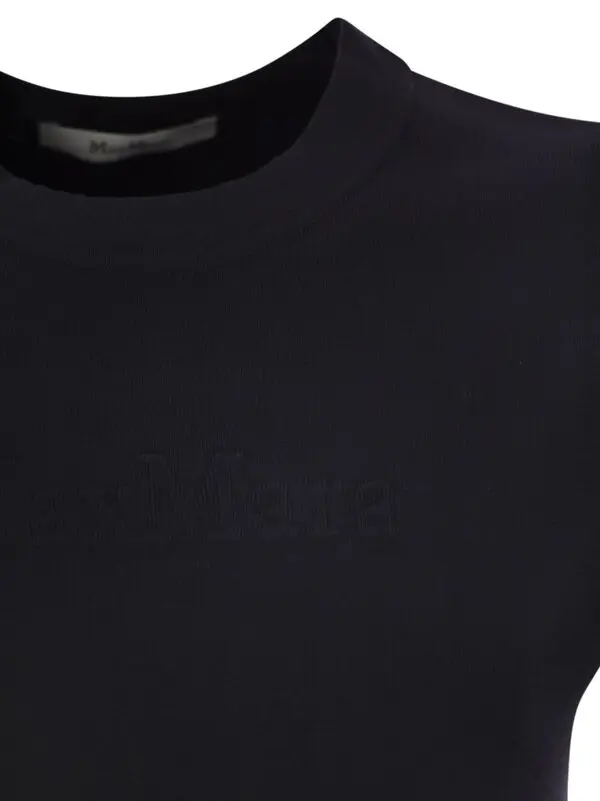 Max Mara Nerina Basic Cotton T-shirt - Blue