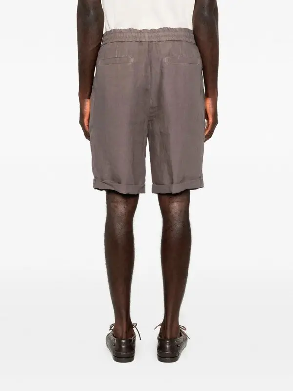 Brunello Cucinelli Linen Bermuda Shorts - Multicolor