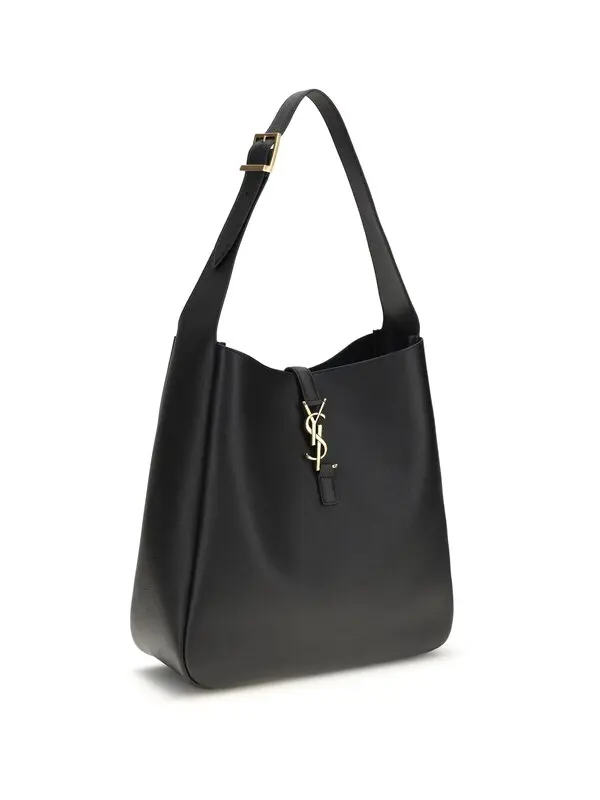 Saint Laurent Le 5 À 7 Shoulder Bag - Black