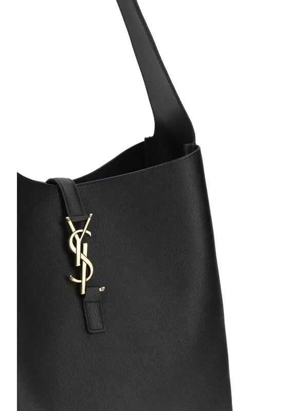 Saint Laurent Le 5 À 7 Shoulder Bag - Black