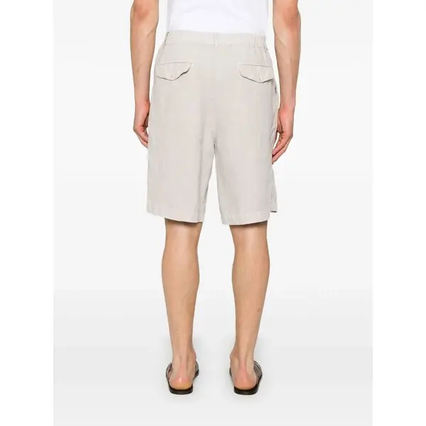 Brunello Cucinelli Linen Bermuda Shorts