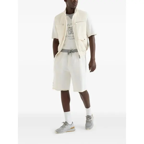 Brunello Cucinelli Linen Bermuda Shorts