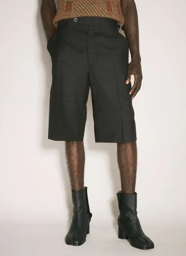 VIVIENNE WESTWOOD Humphrey Wool Shorts - Brown