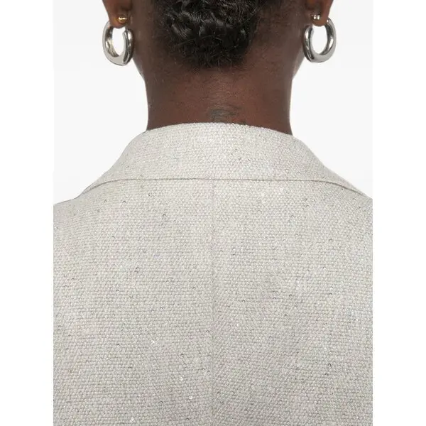Tagliatore Grey Single-breasted Blazer