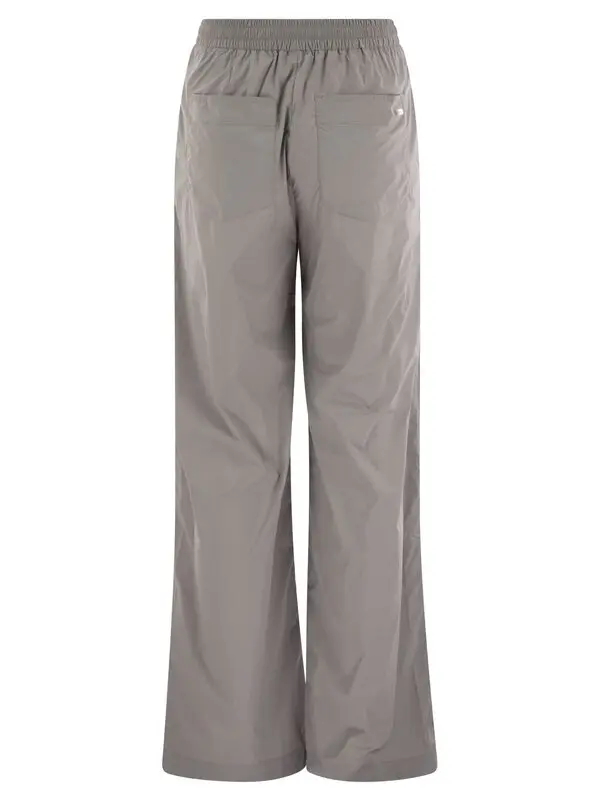Herno Stretch Nylon Wide-leg Trousers - Multicolor