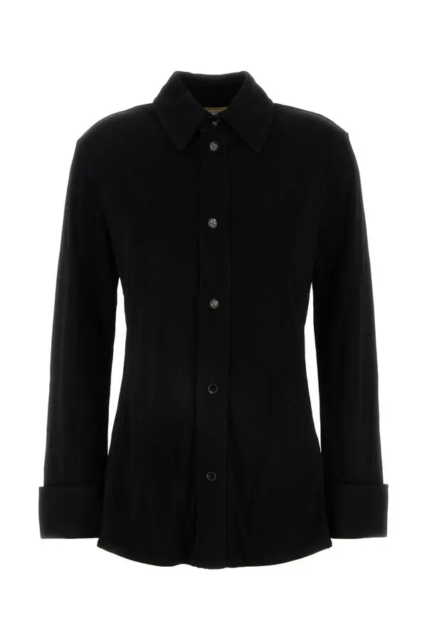 Bottega Veneta Jersey Shirt - Black