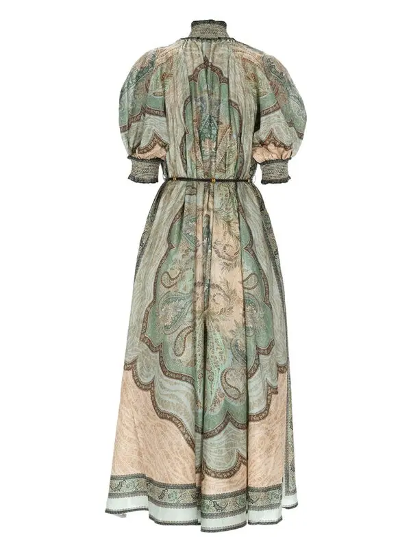 Zimmermann Billow Wonderlust Dress - Multicolor