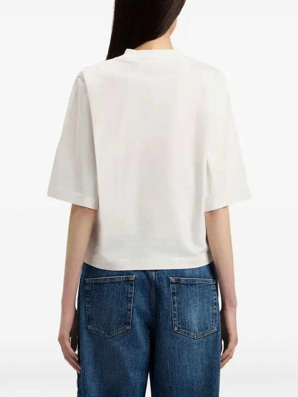 Palm Angels Logo Cotton T-shirt