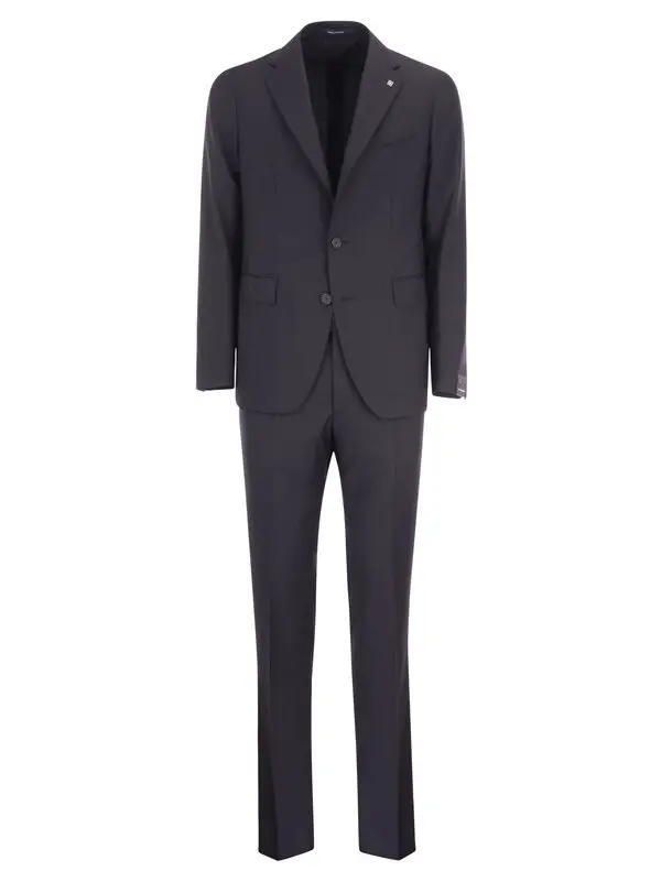 Tagliatore Wool Suit - Blue