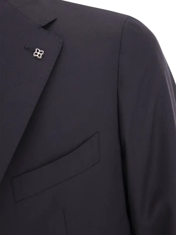 Tagliatore Wool Suit - Blue