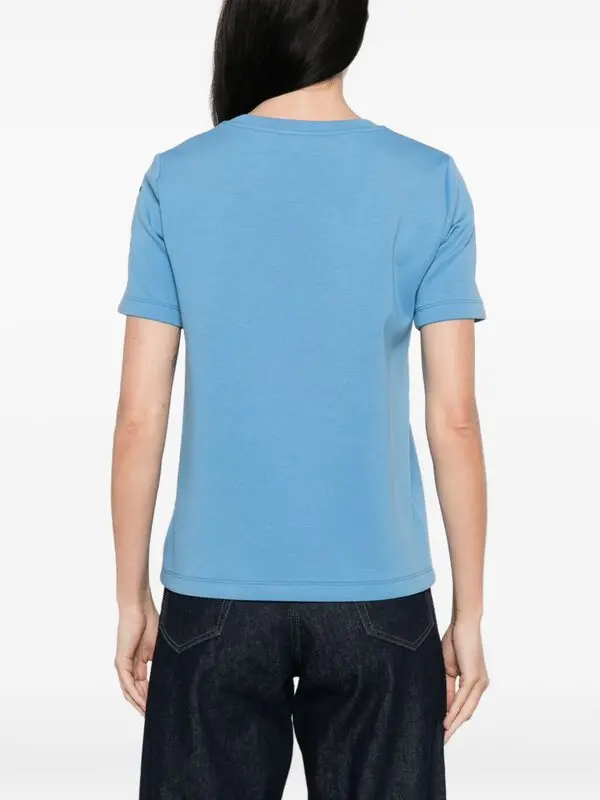 Max Mara Logo Cotton T-shirt - Multicolor