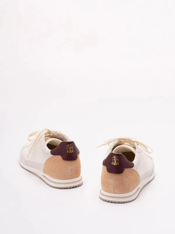 Brunello Cucinelli Leather Lace-up Sneakers