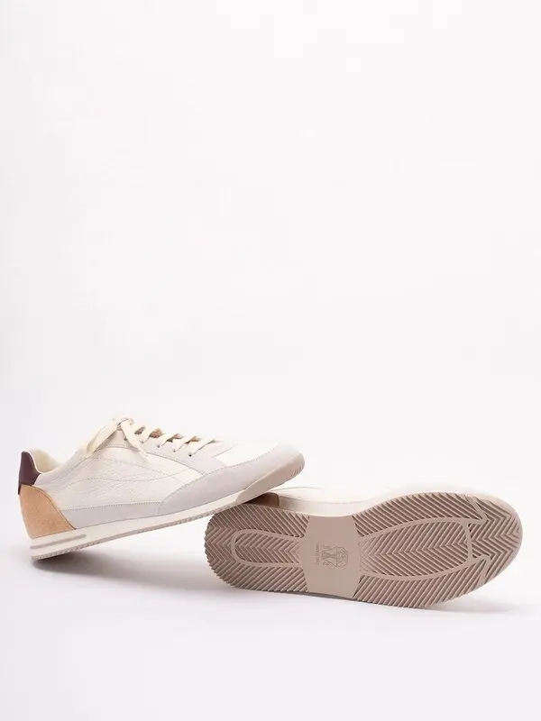 Brunello Cucinelli Leather Lace-up Sneakers