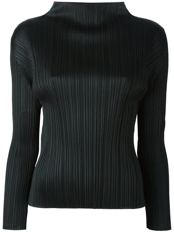 Issey Miyake Sleeveless Pleated Tunic