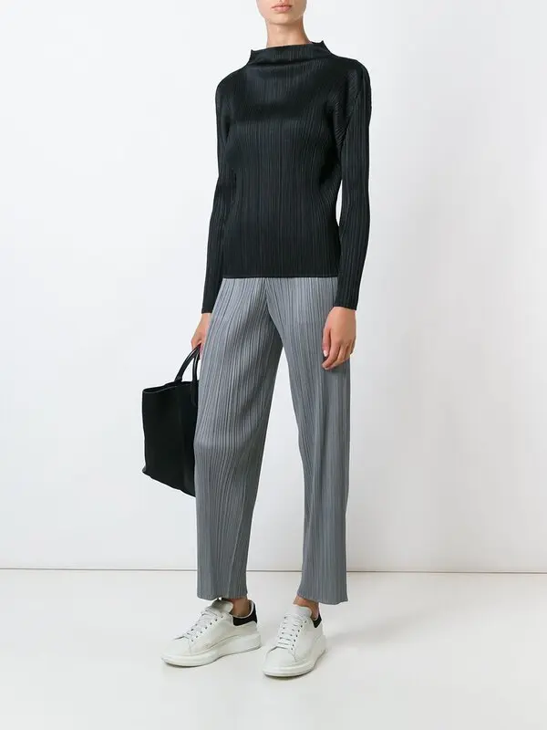 Issey Miyake Sleeveless Pleated Tunic