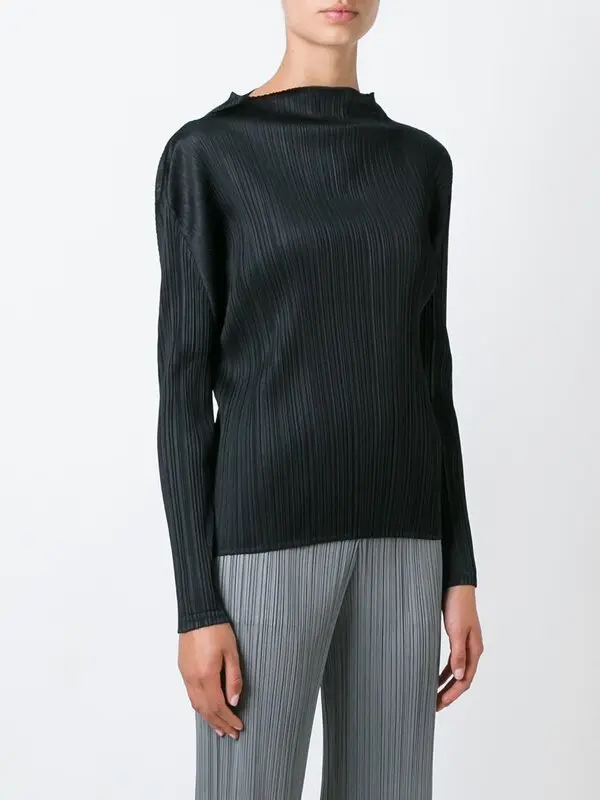 Issey Miyake Sleeveless Pleated Tunic