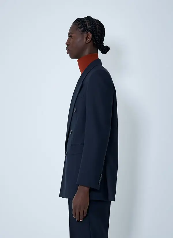 Saint Laurent Wool Double-breasted Blazer