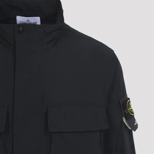Stone Island Polyester Field Jacket - Black