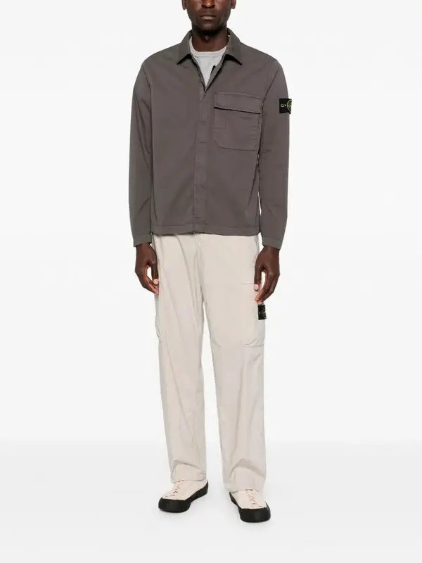 Stone Island Garment Dyed Overshirt - Multicolor