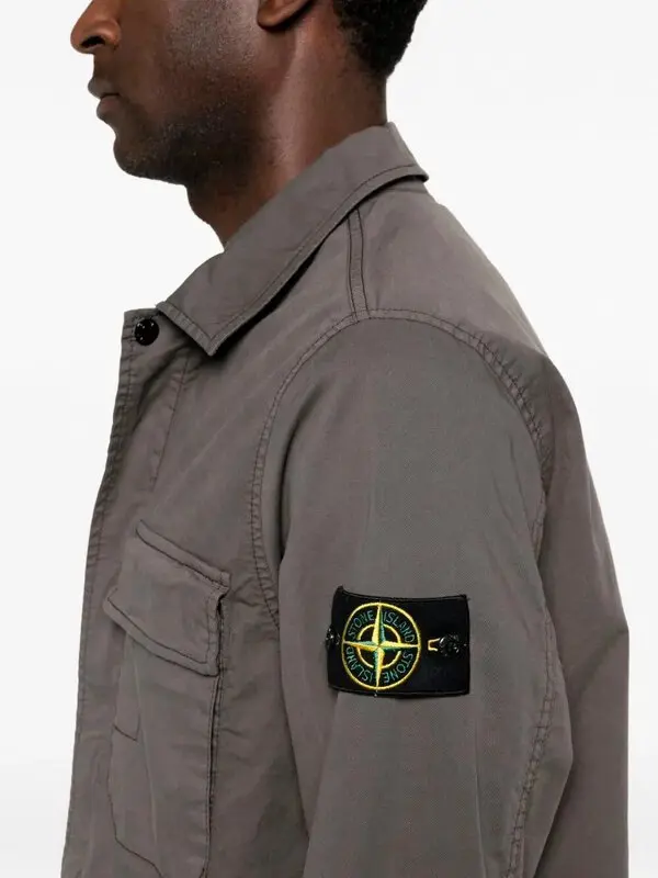 Stone Island Garment Dyed Overshirt - Multicolor