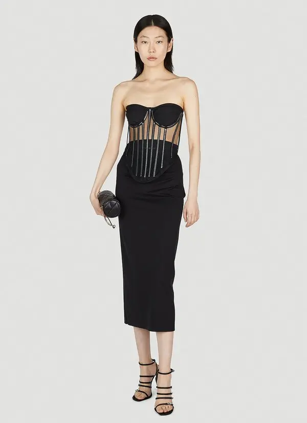 Dolce & Gabbana Embellished Corset Top