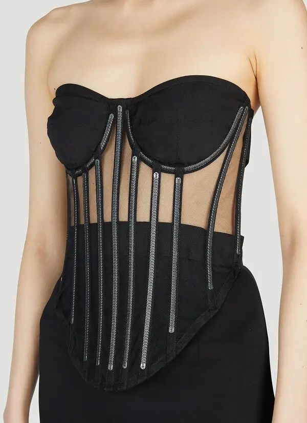 Dolce & Gabbana Embellished Corset Top