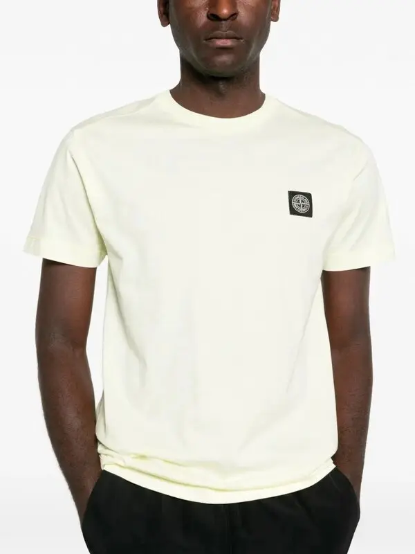 Stone Island Cotton Jersey Garment Dyed T-shirt - Multicolor