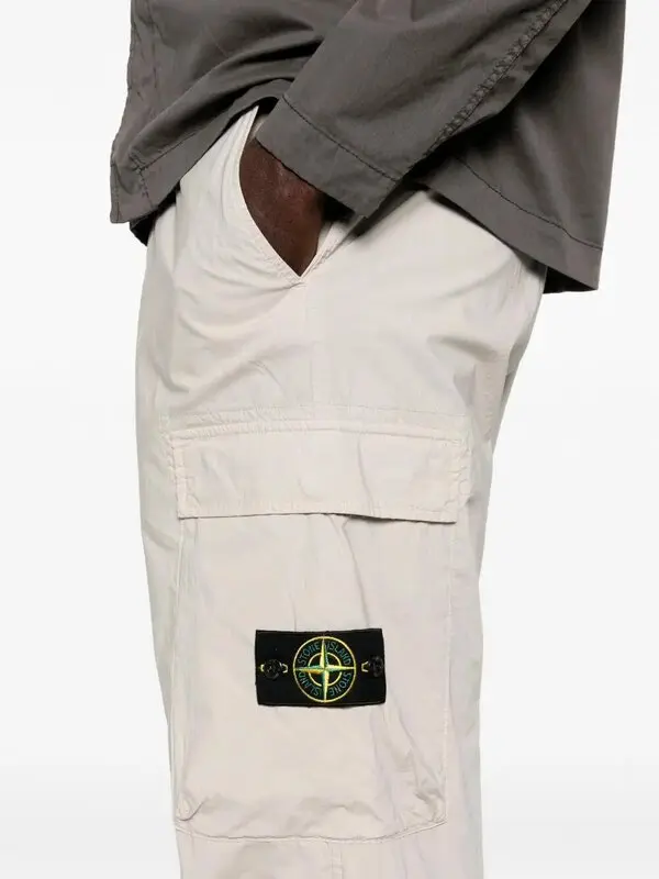 Stone Island Stretch Cotton Tela "paracadute" Cargo Pants - Multicolor