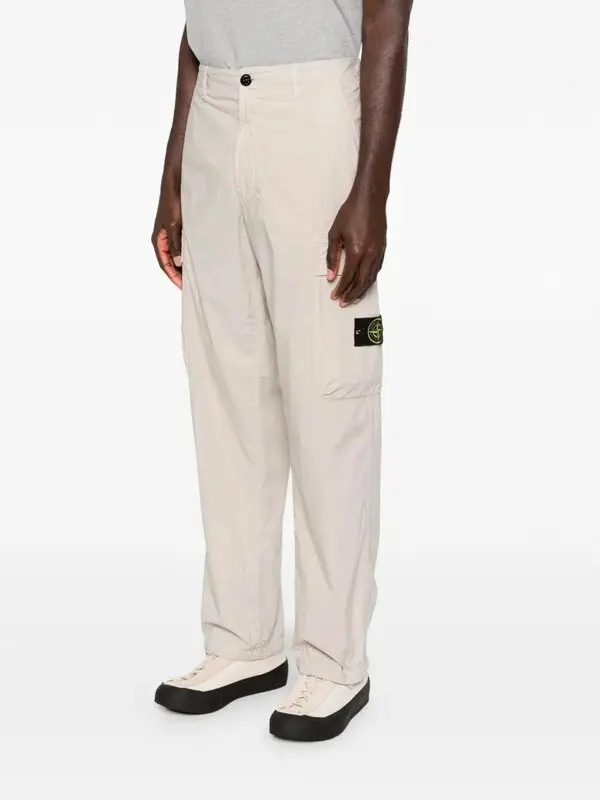 Stone Island Stretch Cotton Tela "paracadute" Cargo Pants - Multicolor
