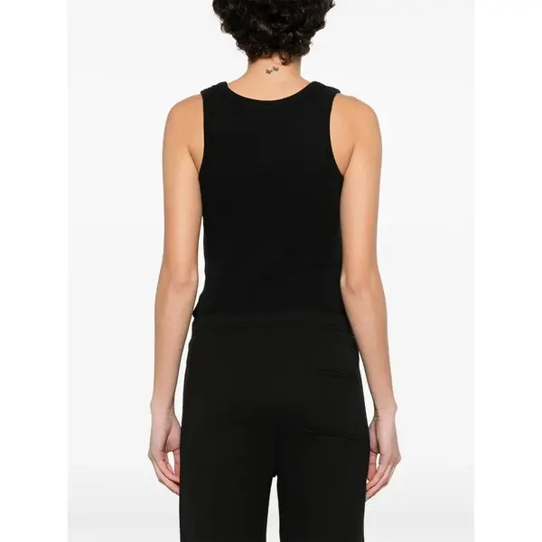 Kenzo Logo Patch Cotton Tank Top