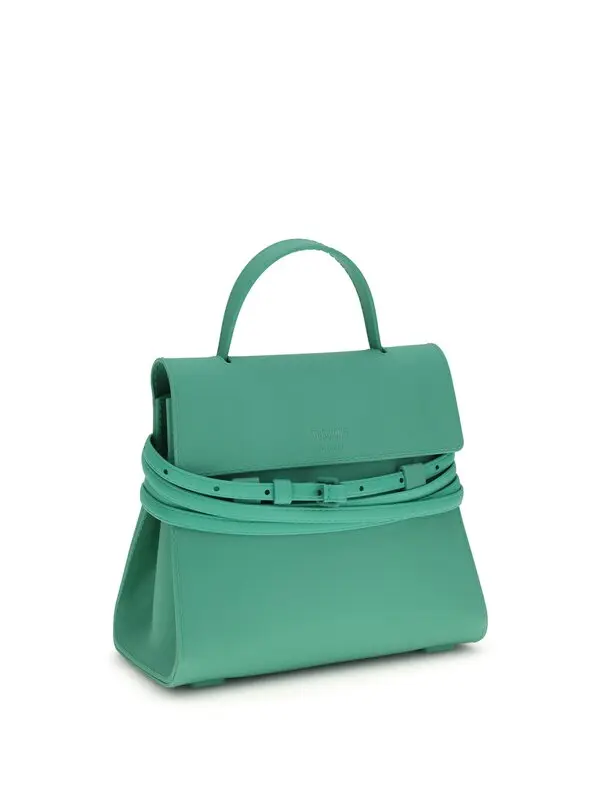 Moschino Small Tie Me Handbag - Green