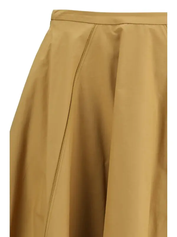FORTE_FORTE Poplin Paneled Voluminous Skirt