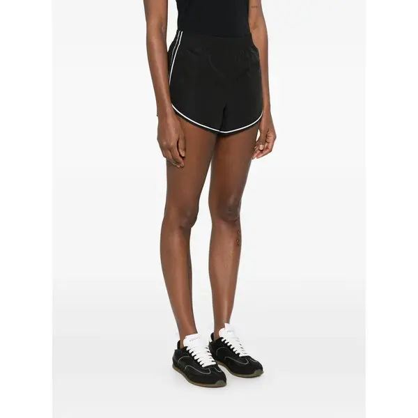 Kenzo Logo Patch Contrast Trim Mini Shorts