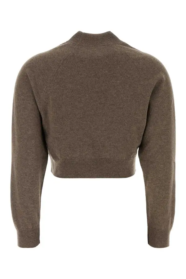 JIL SANDER Mud Wool Blend Sweater