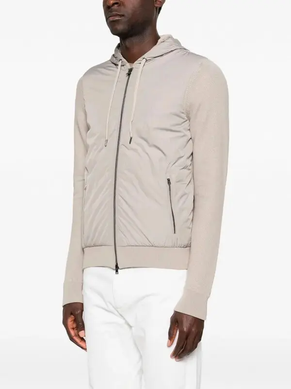 Herno Padded Zip-up Jacket With Hood