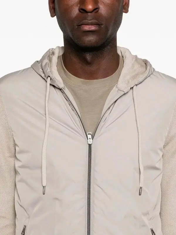 Herno Padded Zip-up Jacket With Hood
