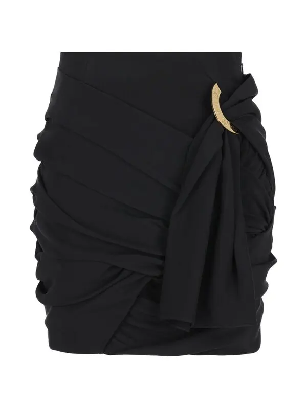Celine Draped Mini Skirt - Multicolor