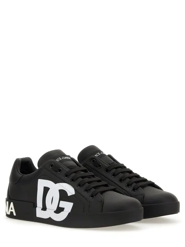 Dolce & Gabbana Portofino Sneakers - Black