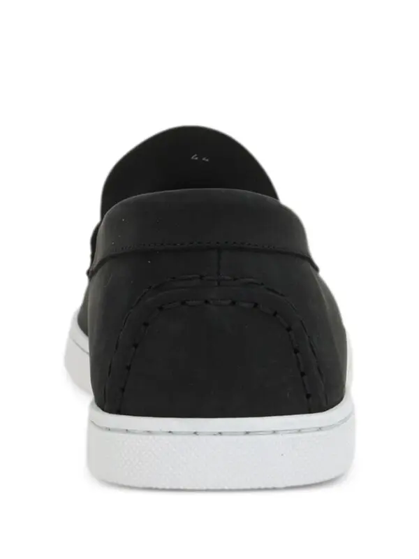 CHRISTIAN LOUBOUTIN Chambeliboat Reversed Calfskin Loafers - Multicolor