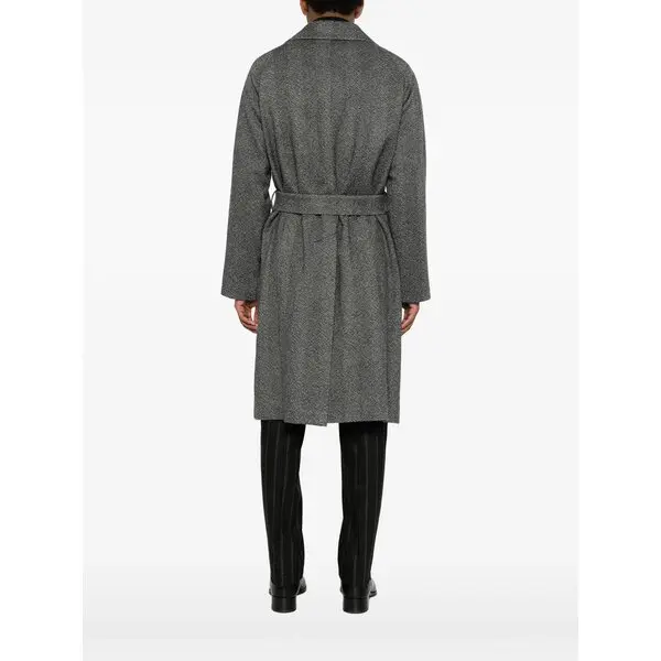 Tagliatore Double Breasted Wool Coat