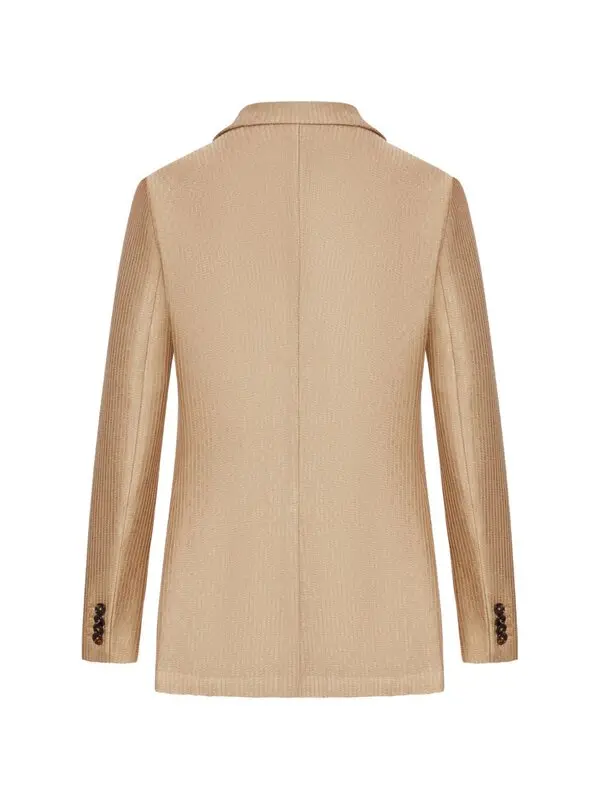 Tagliatore Double-breasted Cotton Jacket - Multicolor