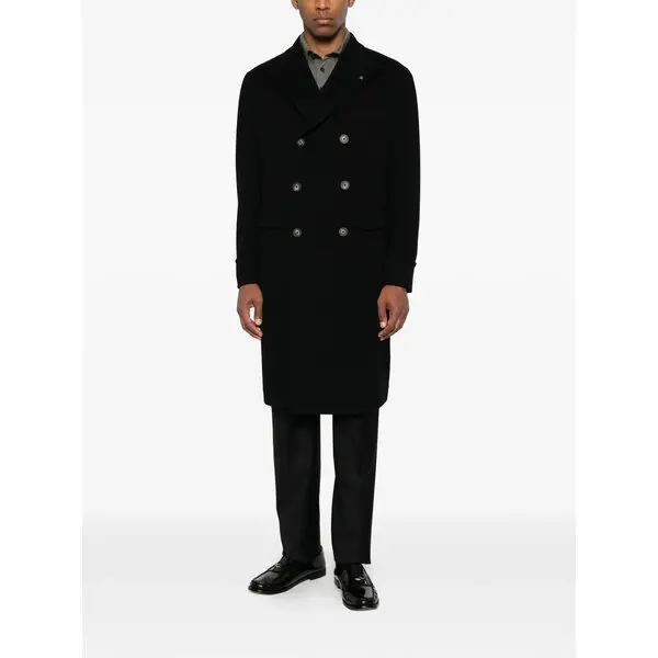 Tagliatore Double-breasted Wool Coat