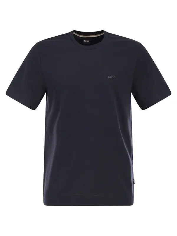 BOSS Cotton Jersey T-shirt With Logo