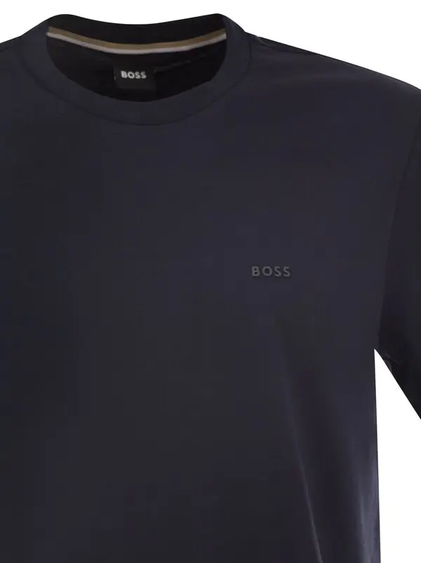 BOSS Cotton Jersey T-shirt With Logo