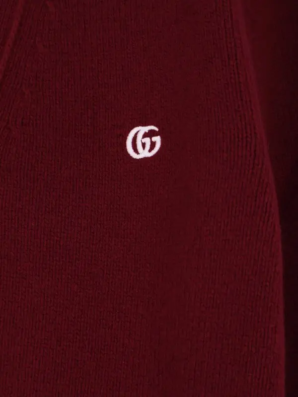 Gucci Wool And Cashmere V-neck Cardigan