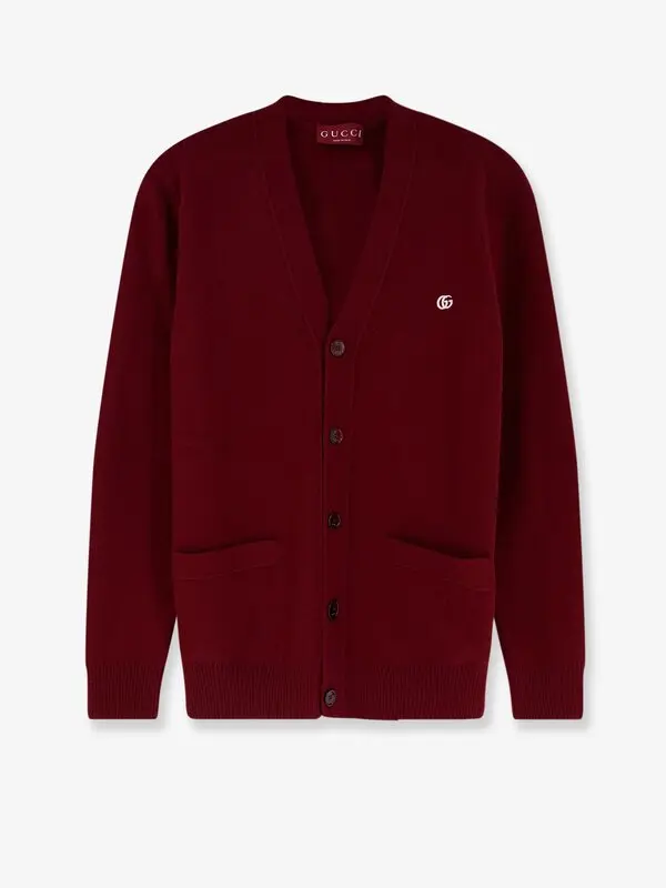 Gucci Wool And Cashmere V-neck Cardigan - Multicolor