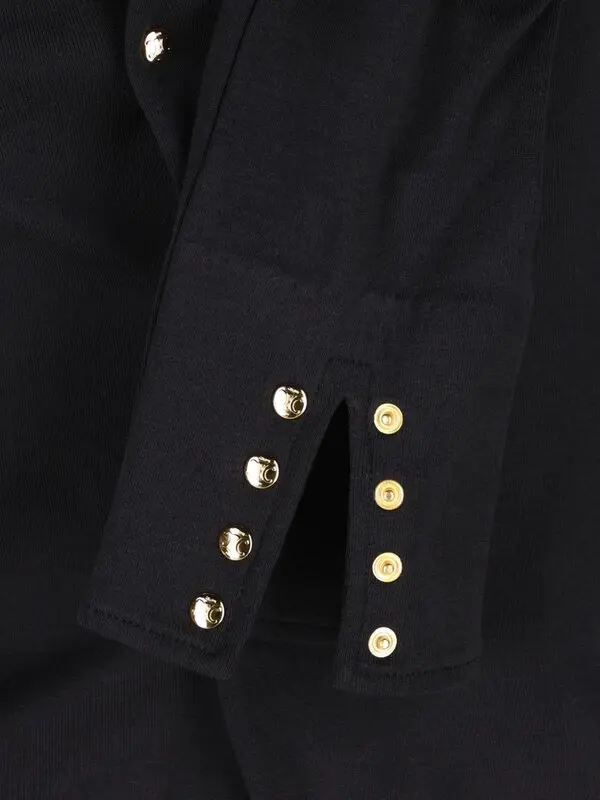 Celine Cotton Shirt With Embroidered Logo Detail