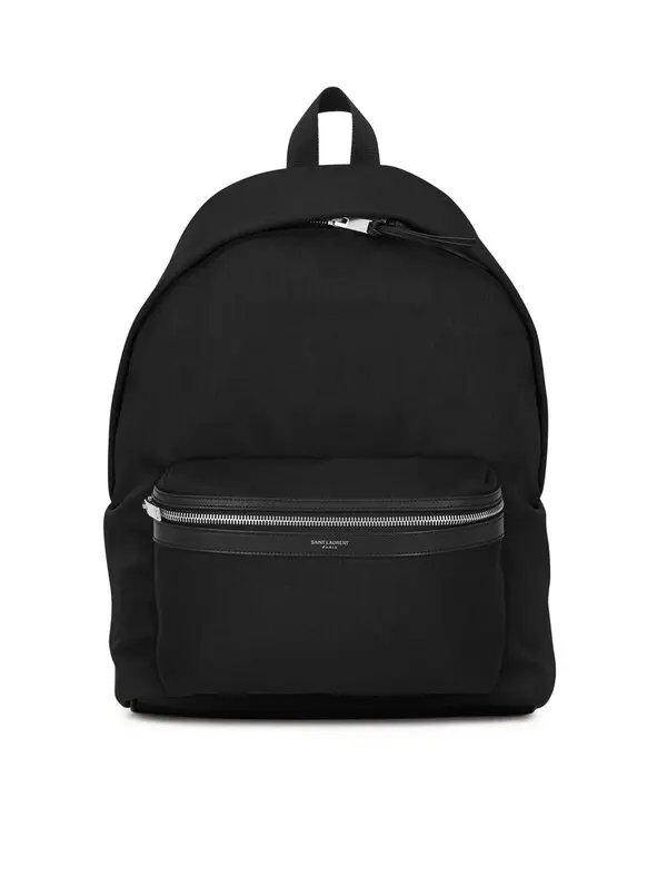 Saint Laurent City Backpack - Black