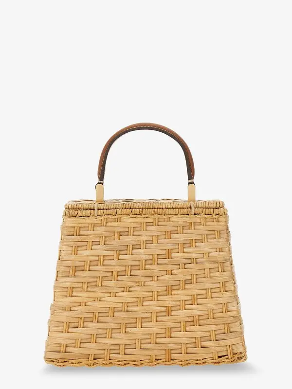 Cult Gaia Sybil Wicker Handbag